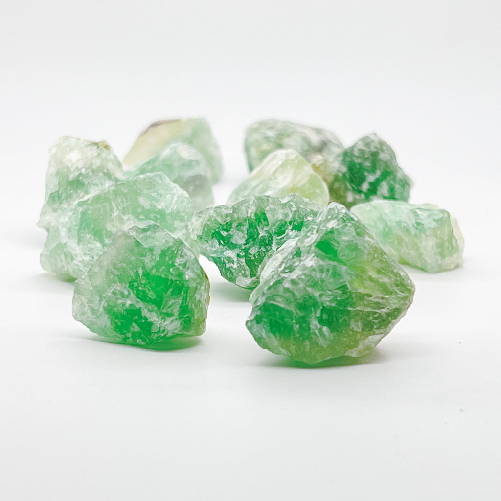 Green Fluorite [The Focused Thinker] Raw Stone – Prana Harmony